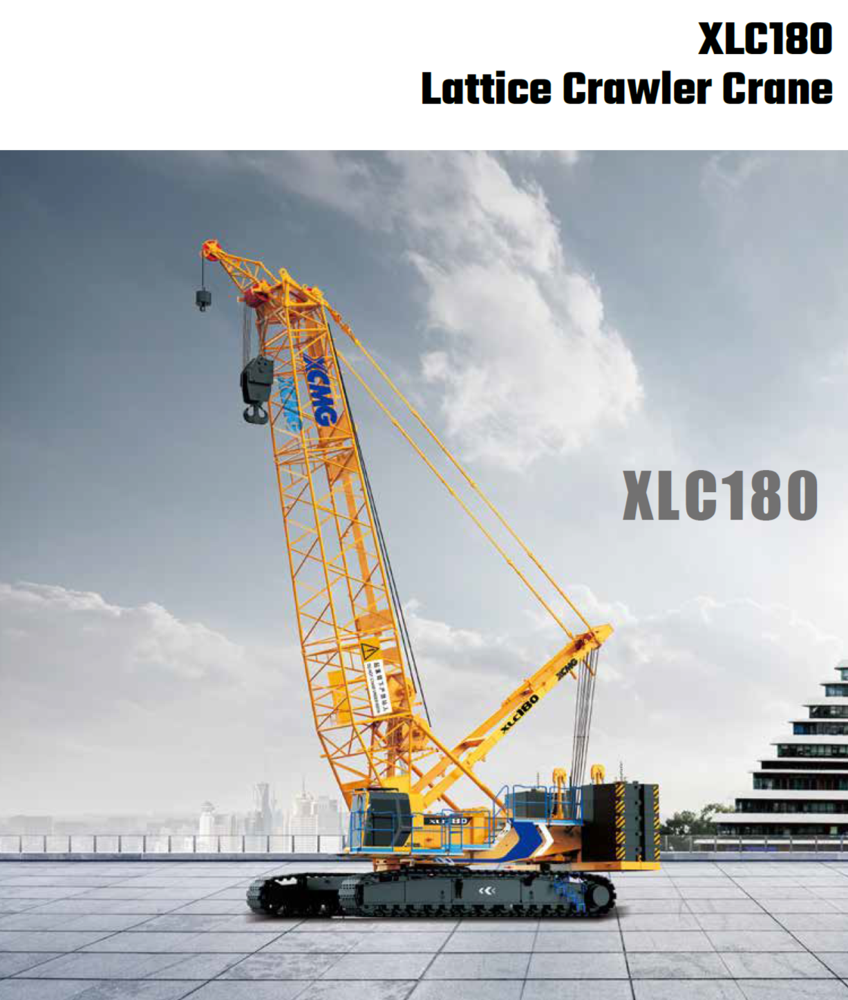 180t XLC180 – Crawler Crane