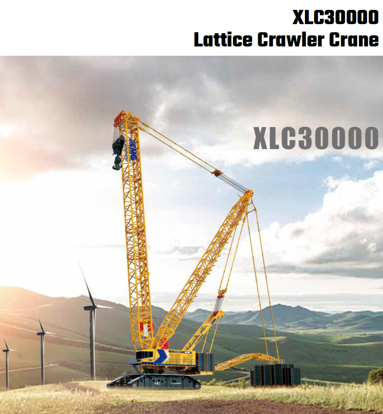 2000t XLC30000 Crawler Crane